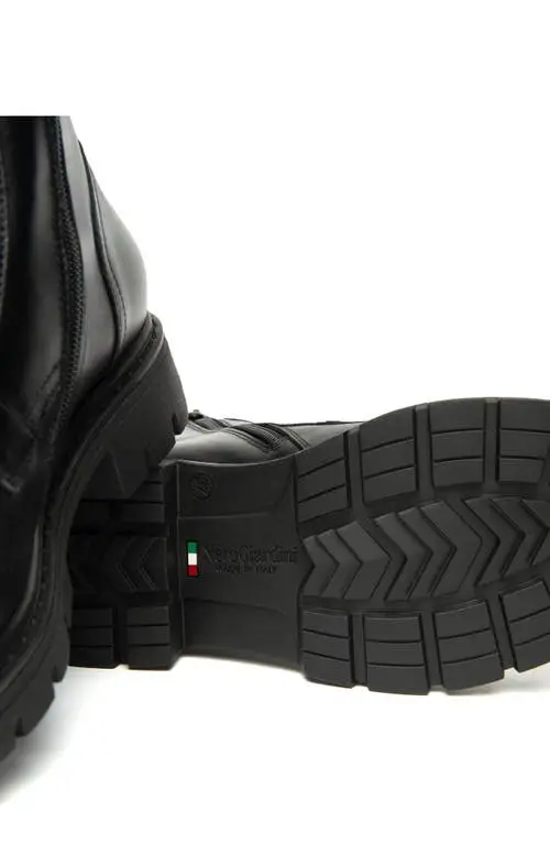 NEROGIARDINI Buckle Combat Boots