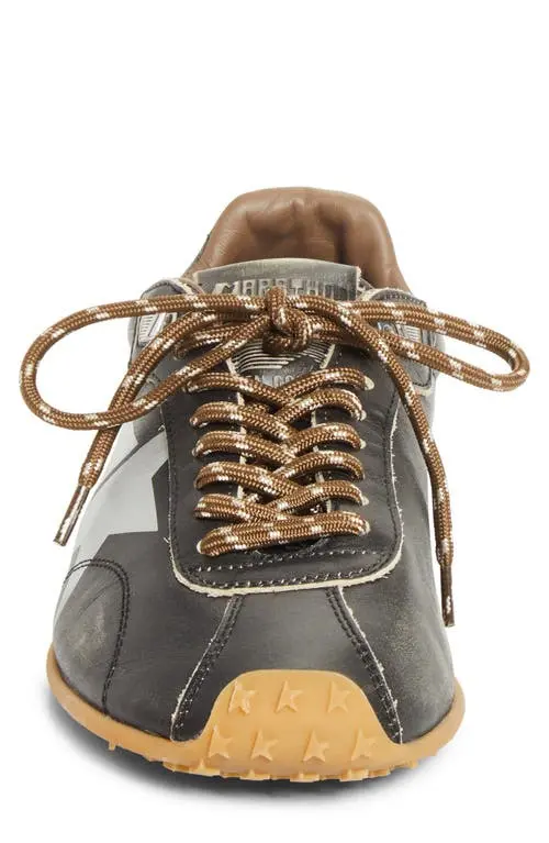 GOLDEN GOOSE Marathon Speed Sneaker - Black/silver