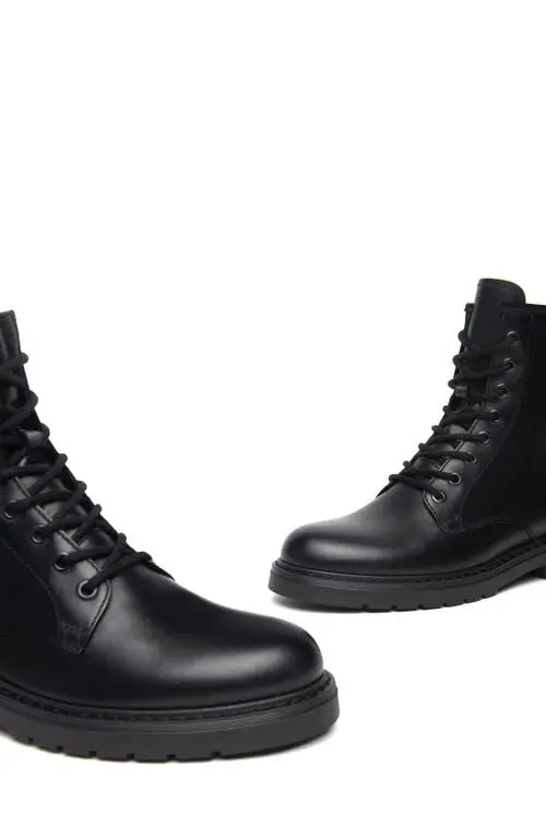 NEROGIARDINI Faux-fur Lined Combat Boots