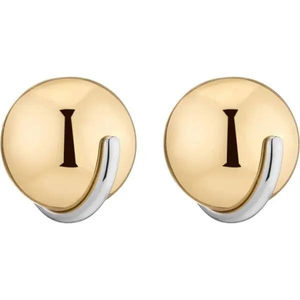 Demarson Jane Two-tone Oversize Stud Earrings - Two Tone