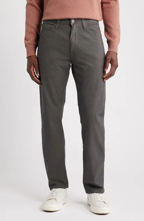 34 Heritage Courage Straight Leg Pants - Grey Herringbone
