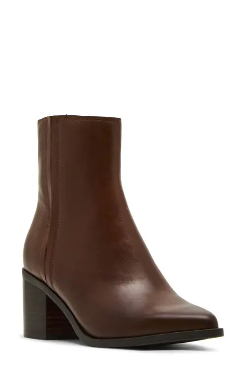 Blondo Brenna Waterproof Pointed Toe Bootie - Brandy Leather
