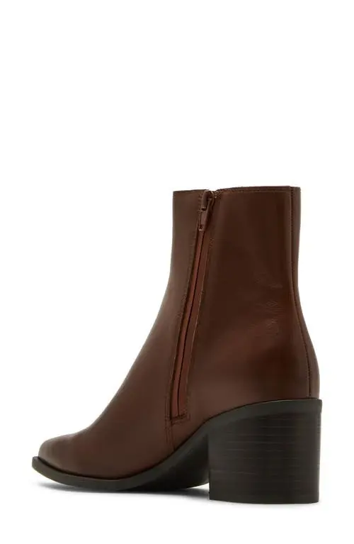 Blondo Brenna Waterproof Pointed Toe Bootie - Brandy Leather