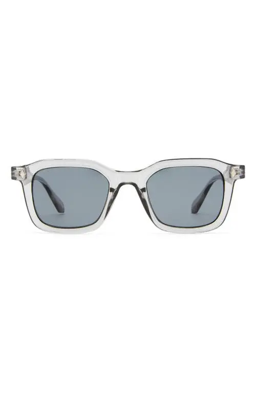 AIRE Zodiac Small Square Sunglasses - Ash Grey/smoke Mono