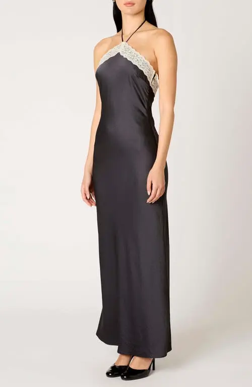 nia satin maxi dress EMERALD SHINE GALA MAXI DRESS  Nia And Rose