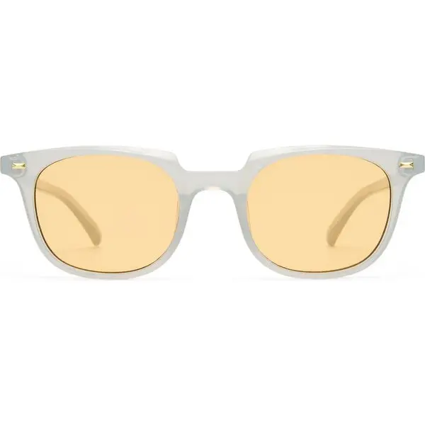 Le Specs Le Resolu D-frame Sunglasses - Cloud/mustard Mono