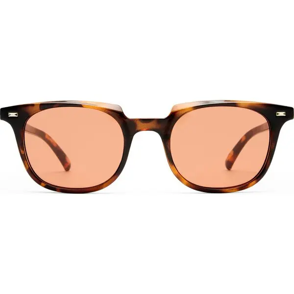 Le Specs Le Resolu D-frame Sunglasses - Dark Tort/cinnamon Tint