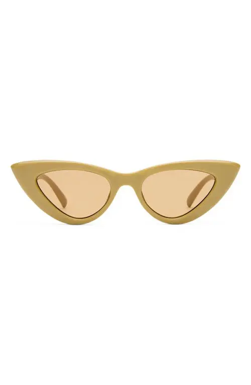 Le Specs Hypnosis Cat Eye Sunglasses - Biscotti/light Brown Mono