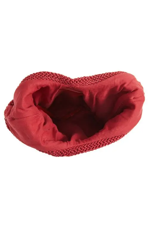 JW Anderson Knit Hobo Bag With Anchor-logo Charm