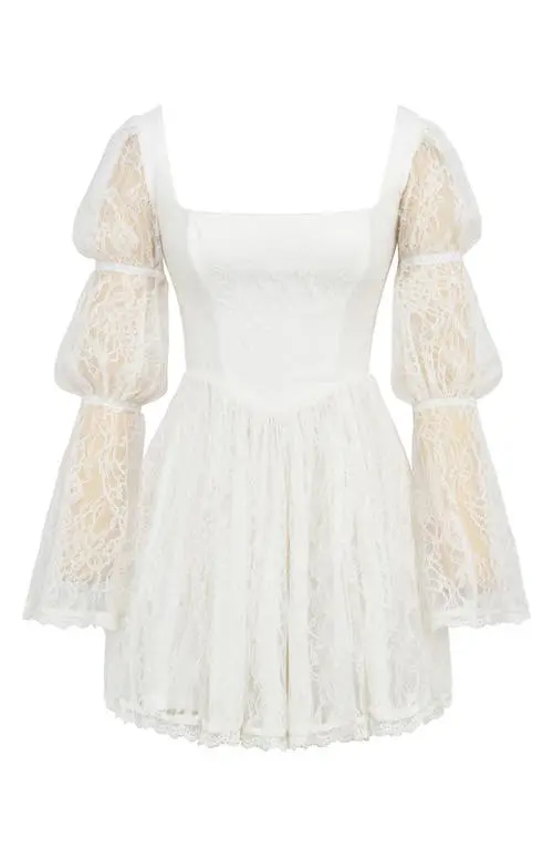 House Of Cb Sancia Lace Mini Dress