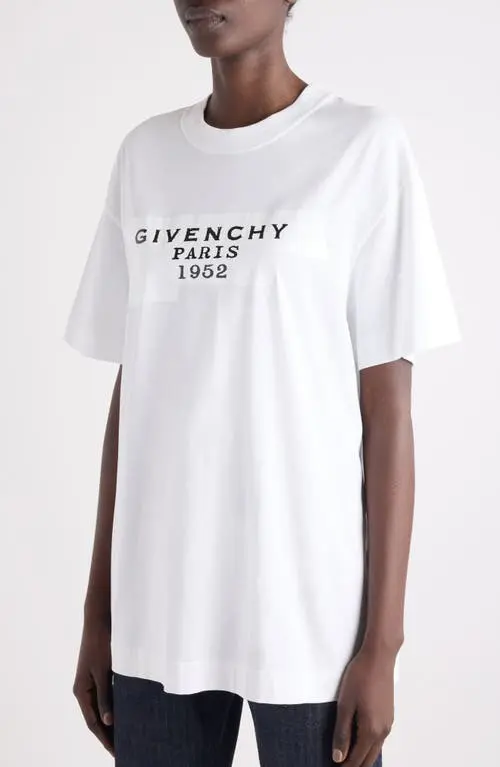 Givenchy Boxy Graphic Logo T-shirt