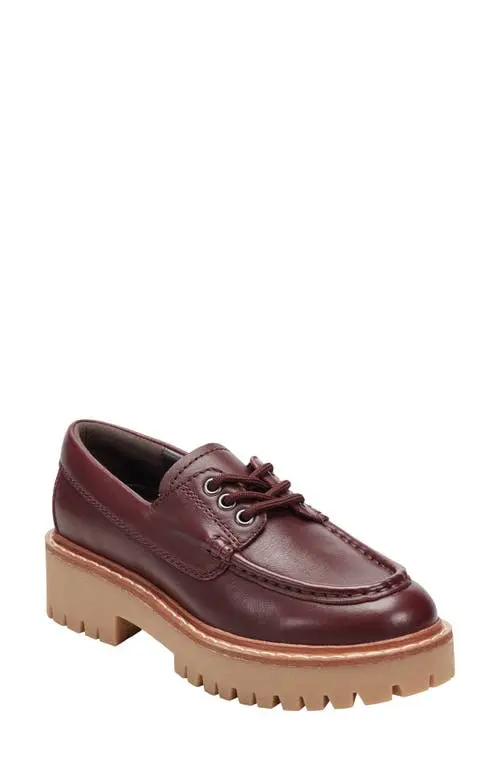 Marc Fisher Nerida Platform Derby - Dark Red