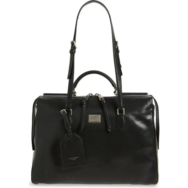 Dolce & Gabbana Large Leather Satchel