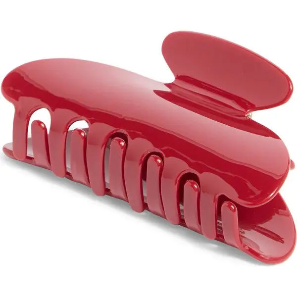 L. Erickson Tatum Claw Clip - Red