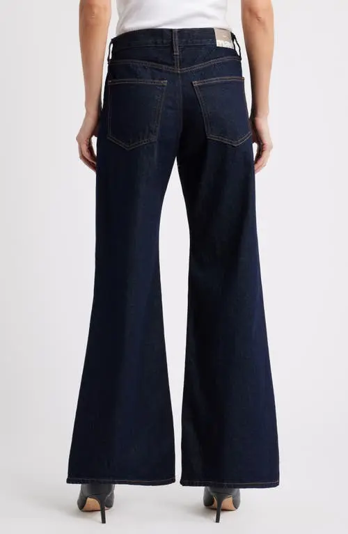 MAVI Sandy Low-rise Wide-leg Jeans - Rinse Classic Denim