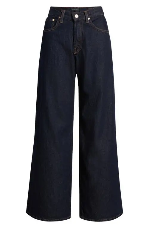 MAVI Sandy Low-rise Wide-leg Jeans - Rinse Classic Denim