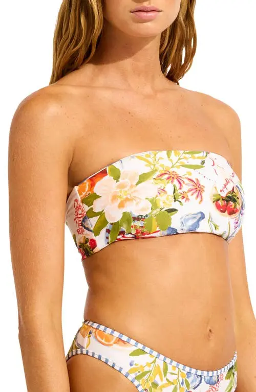 Seafolly Reversible Strapless Bikini Top