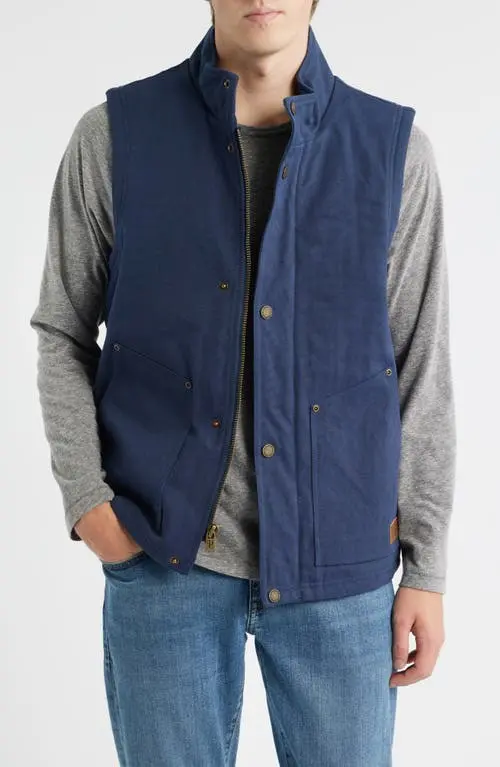 Pendleton Canvas Vest - Navy