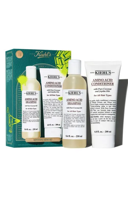 KIEHL'S SINCE 1851 Softening Shine Set $58 Value - No Color