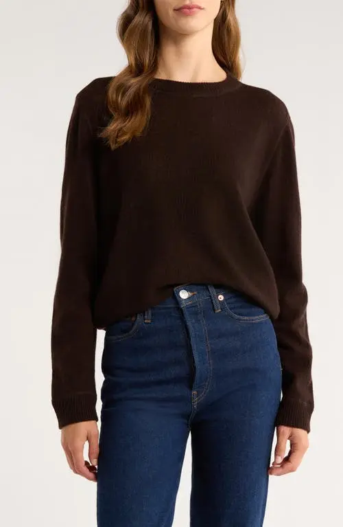 REFORMATION Cashmere Crewneck Sweater