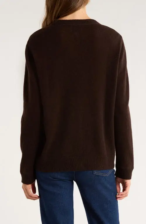 REFORMATION Cashmere Crewneck Sweater