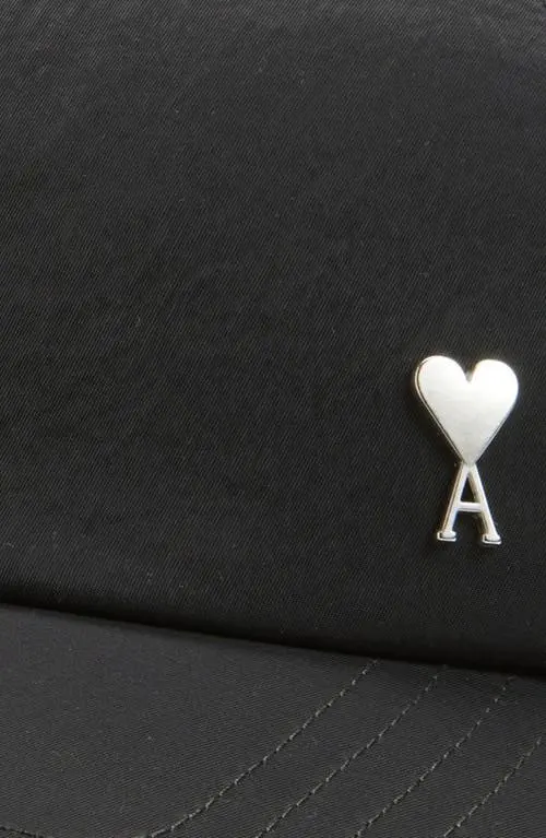 AMI Paris De Coeur Baseball Cap - Anthracite