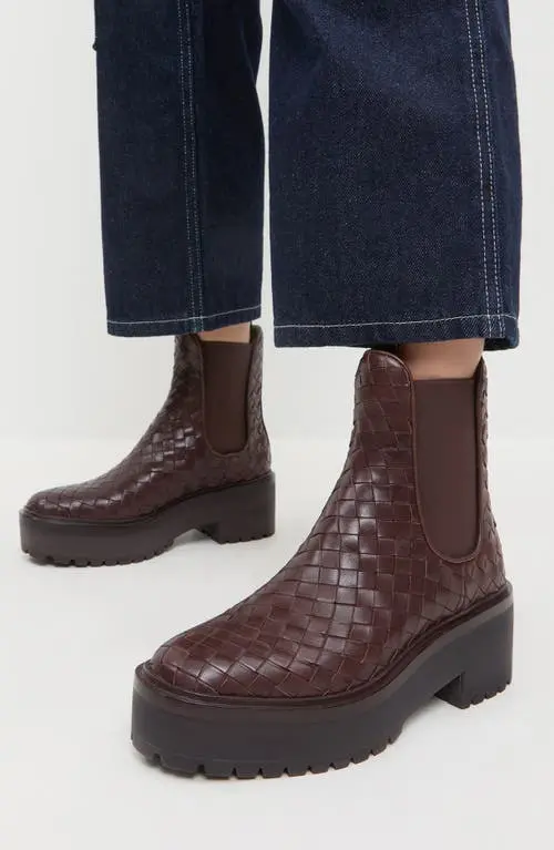 LOEFFLER RANDALL Reggie Woven Chelsea Boot