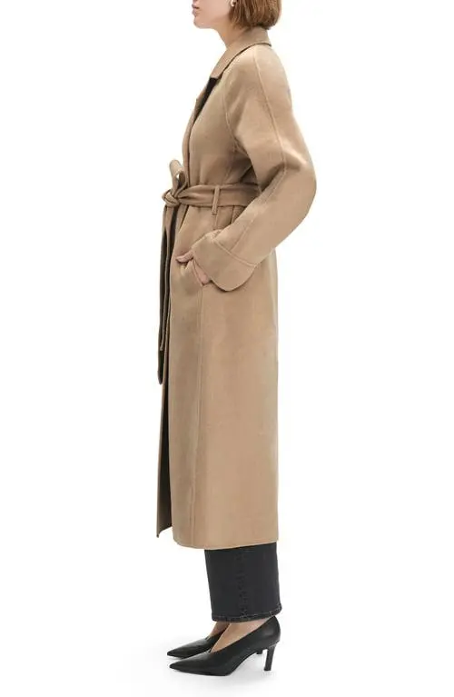 FAVORITE DAUGHTER The Paola Wool-blend Coat - Camel