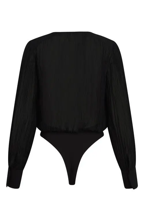 FAVORITE DAUGHTER The Change Me Plissè Bodysuit