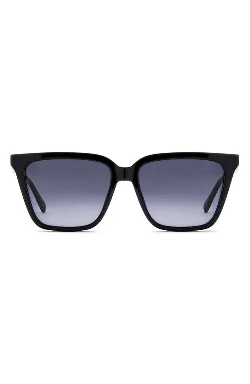 Fossil 56mm Square Frame Sunglasses - Black