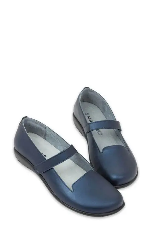 Naot Purini Mary Jane Flat - Polar Sea Leather