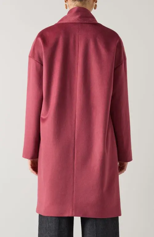 LK BENNETT Merino Wool Scarf Coat