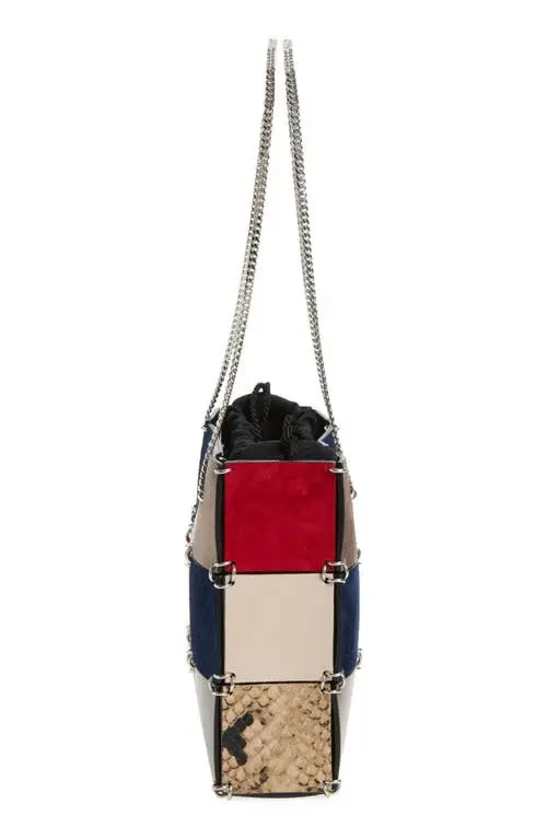 Khaite Mini Emma Patchwork Tote