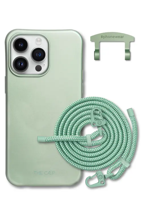 THE CÆP Crossbody Bundle - Light Pastel Green