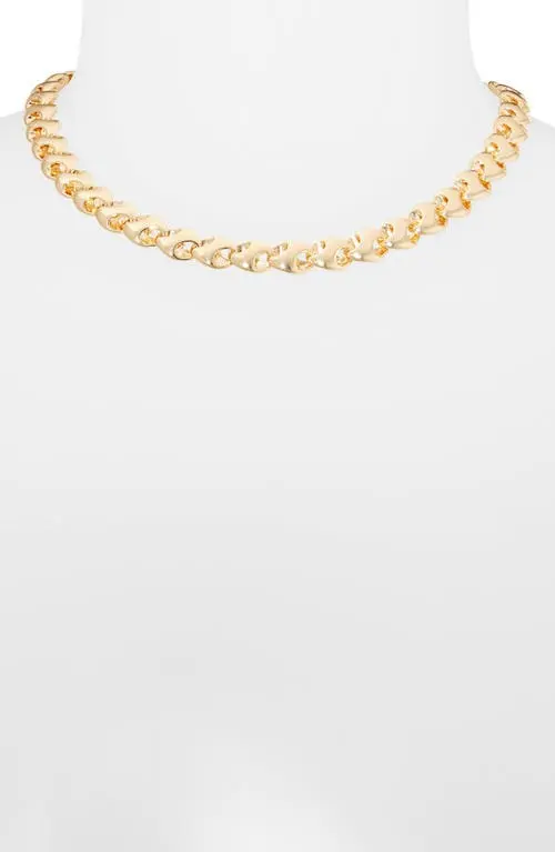 OPEN EDIT Interlocked Link Necklace - Gold