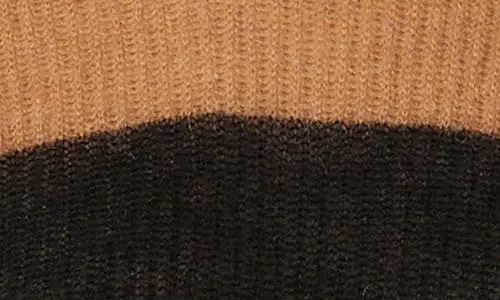 MM BY MAX MARA Tenna Stripe Turtleneck Sweater