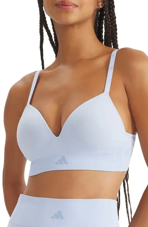 ADIDAS ORIGINALS Wireless Bra - Glow Blue