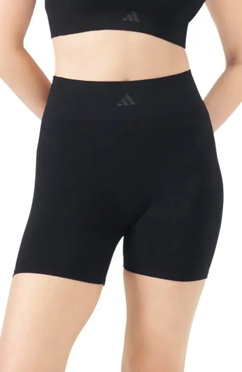 Adidas Originals By Alexander Wang Smoothing High Waist Boxer Briefs - Black