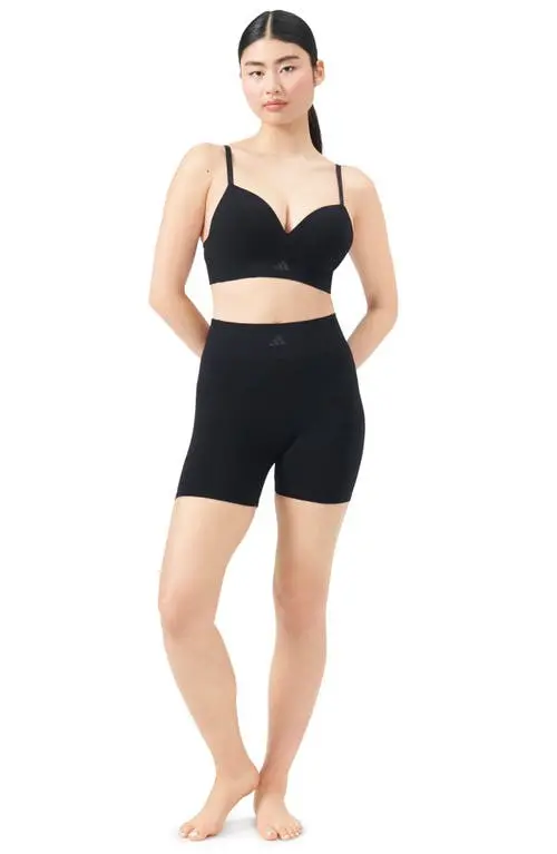 ADIDAS ORIGINALS Smoothing High Waist Boxer Briefs - Black
