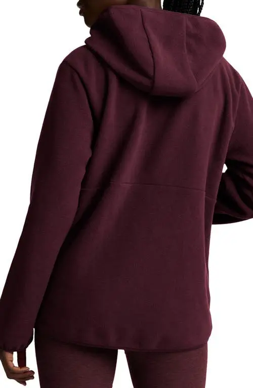 Beyond Yoga Explorer Half-zip Hoodie - Dark Cherry