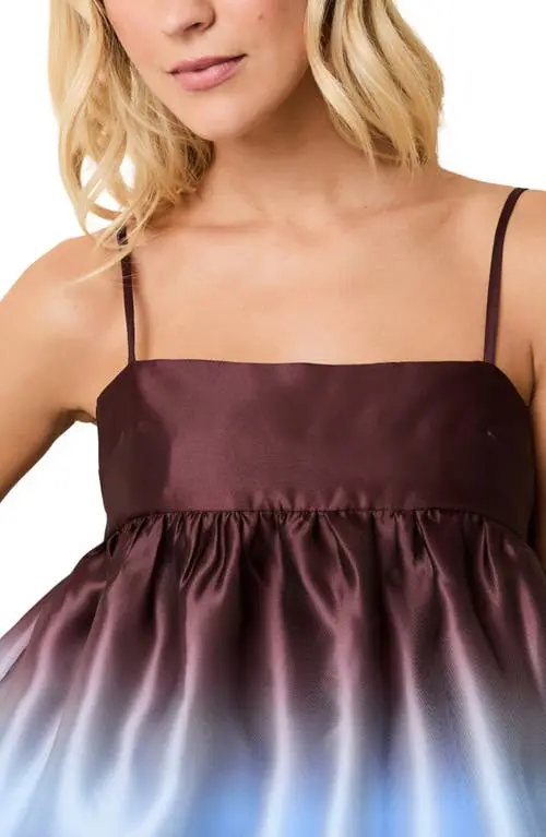 Solid & Striped The Yarden Babydoll Camisole - Twilight/raisin Brown