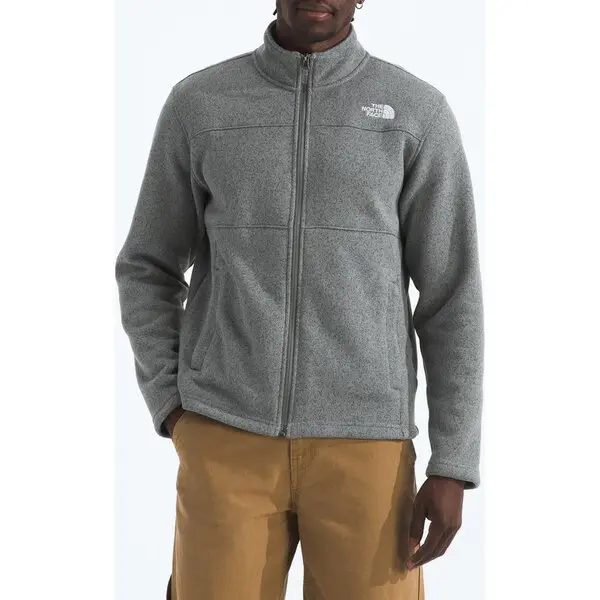 The North Face Gordon Lyons Full Zip Fleece Jacket - Tnf Medium Grey Heather