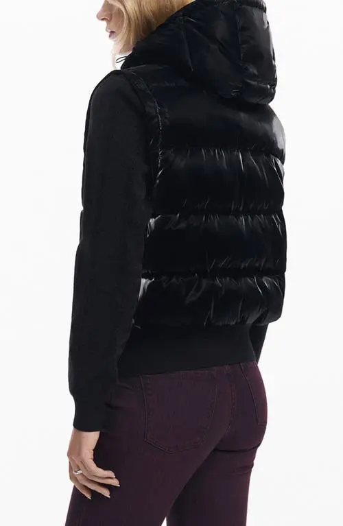 Desigual Convertible Quilted Puffer Jacket