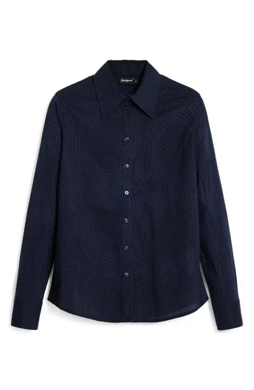 Desigual Long Sleeve Button-up Shirt