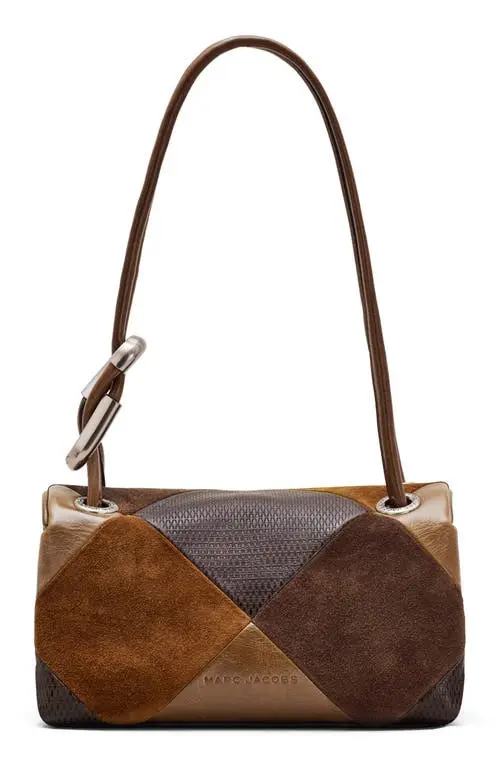 Marc Jacobs The Suede Patchwork Dual Mini Shoulder Bag