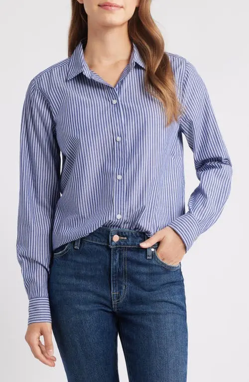 BEACHLUNCHLOUNGE Cotton Shirt - Blackberry