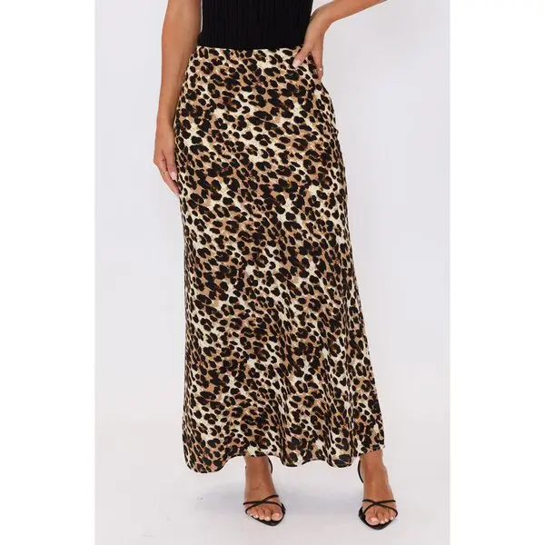 VICI Printed Maxi Skirt