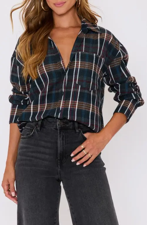 VICI Plaid Button-up Shirt