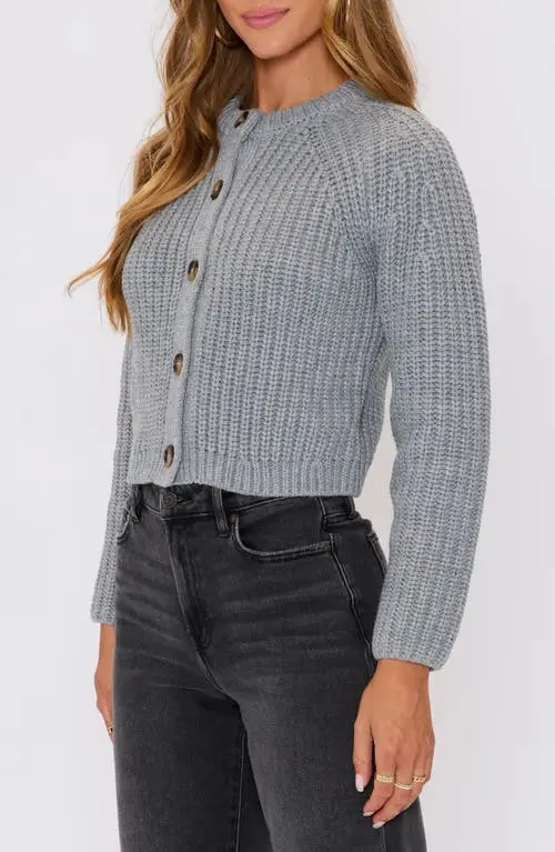 VICI Aurora Crewneck Cardigan - Grey