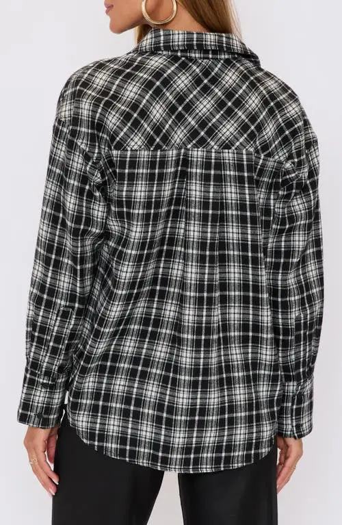 VICI Plaid Button-up Shirt